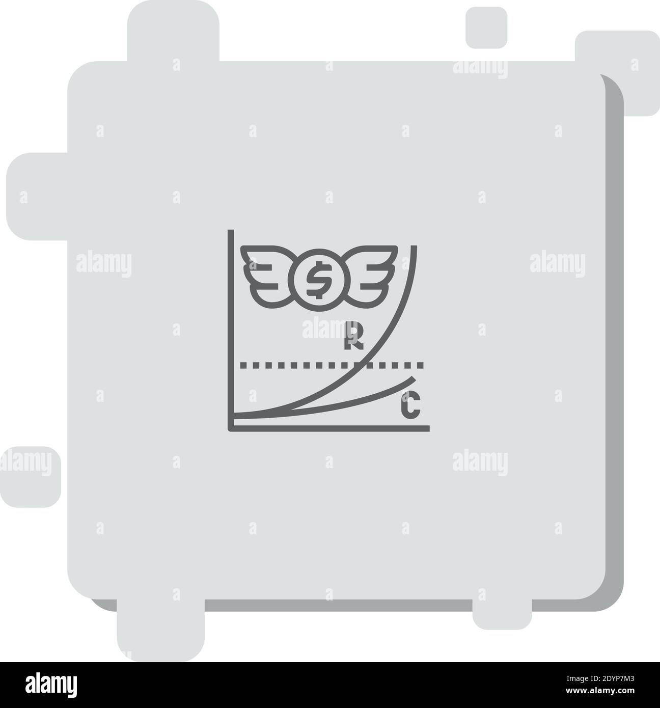 profits vector icon modern simple vector illustration Stock Vector ...