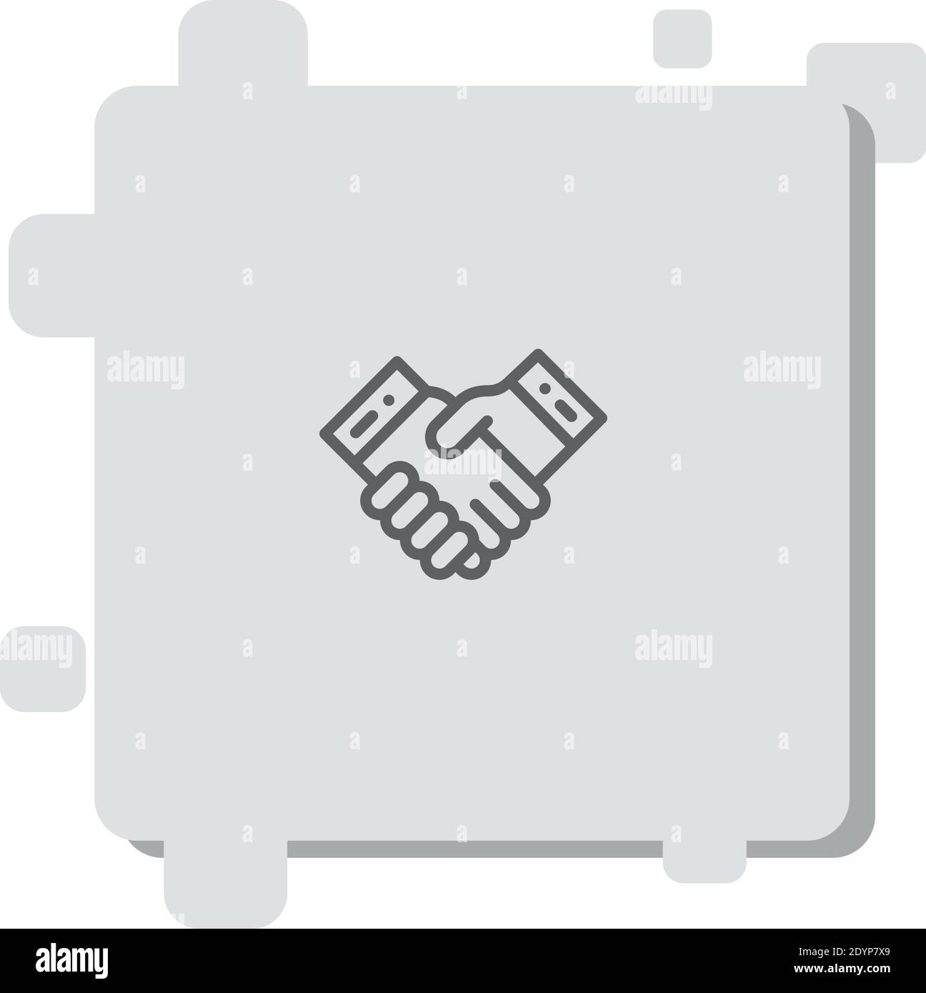 partner vector icon modern simple vector illustration Stock Vector ...