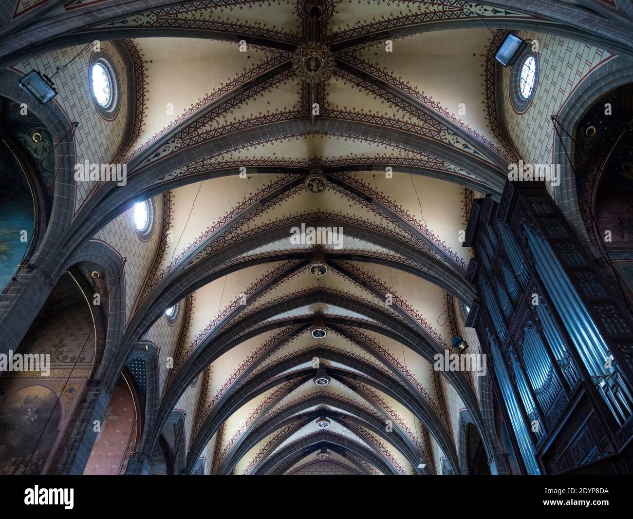 Cathedrale saint jean baptiste de perpignan hi-res stock photography ...