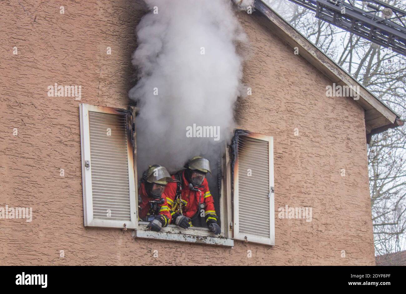 Jumping out of window hi-res stock photography and images - Alamy