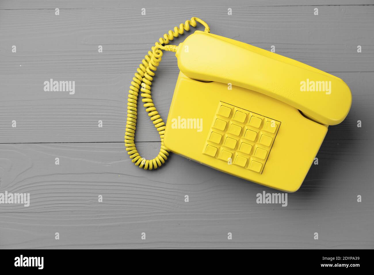 Gray old landline telephone hi-res stock photography and images - Alamy