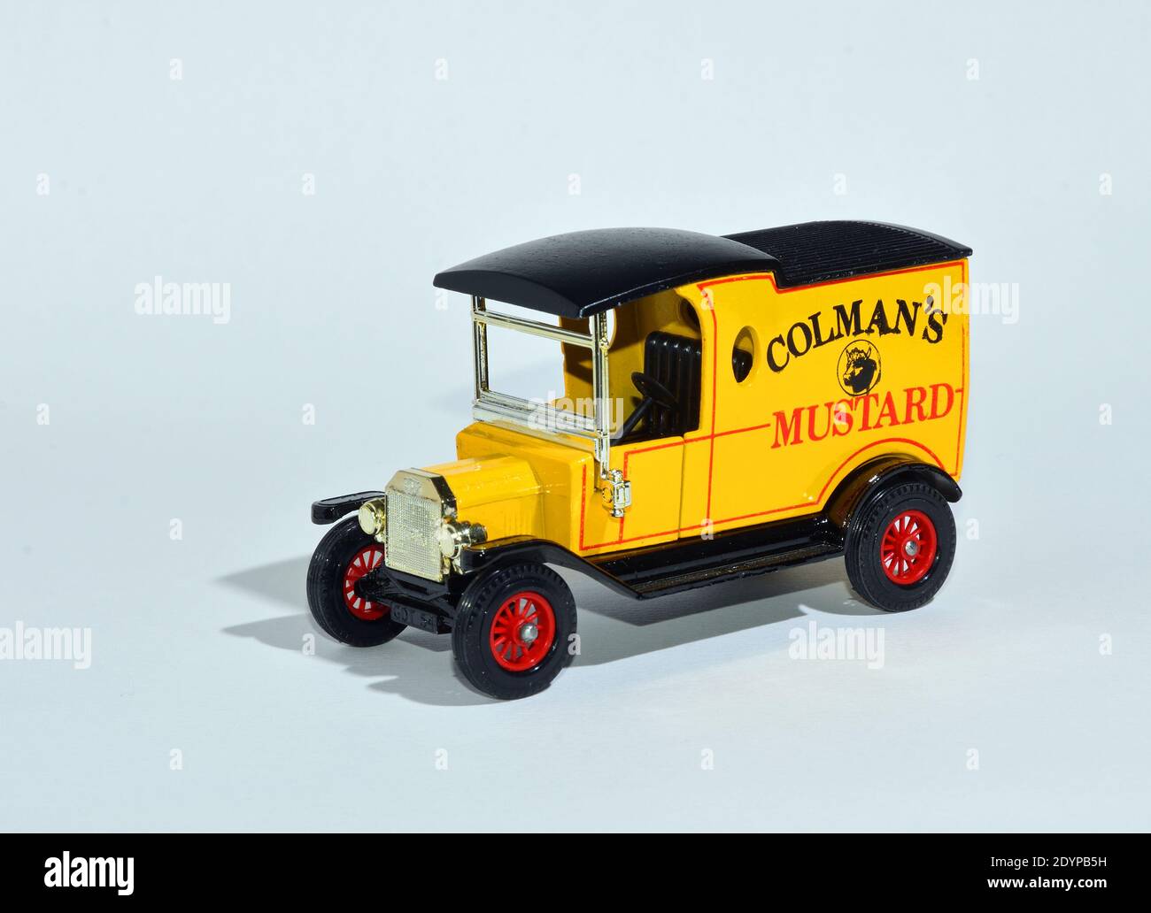 Toy Model T Ford Van with Colman's Mustard and logo written on side ...