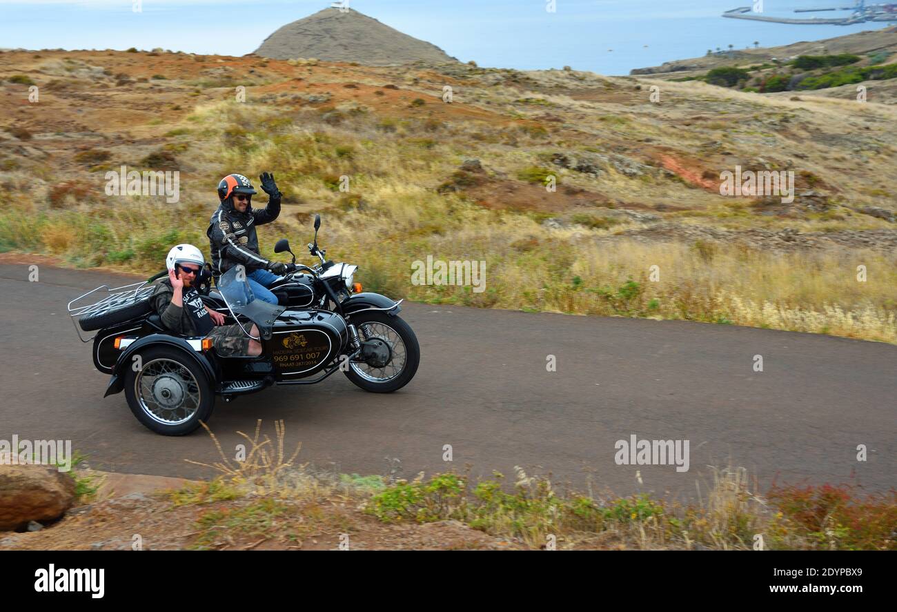 Motorcycle sidecar passenger hi-res stock photography and images - Alamy