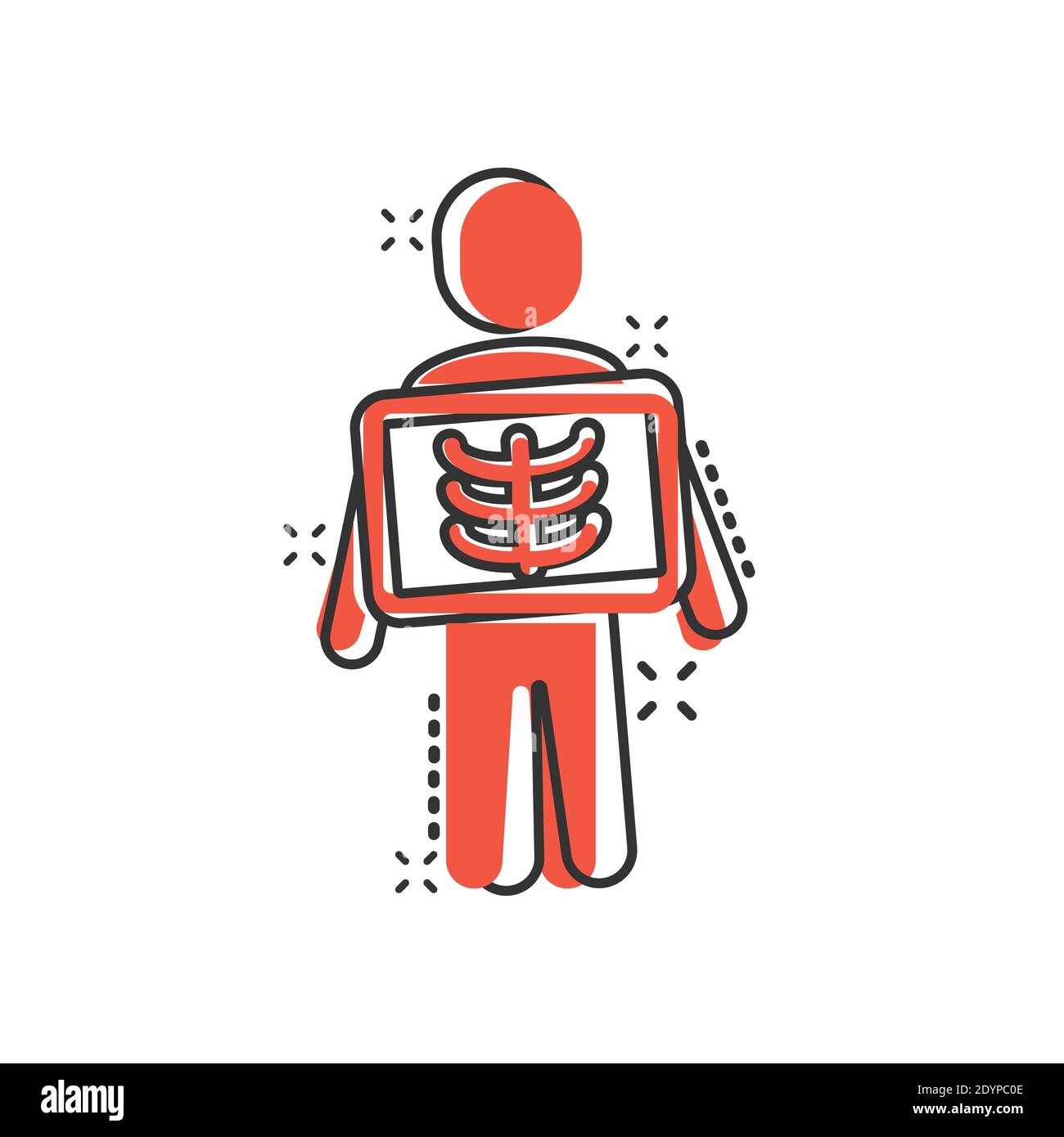 Chest x ray cartoon hi-res stock photography and images - Alamy