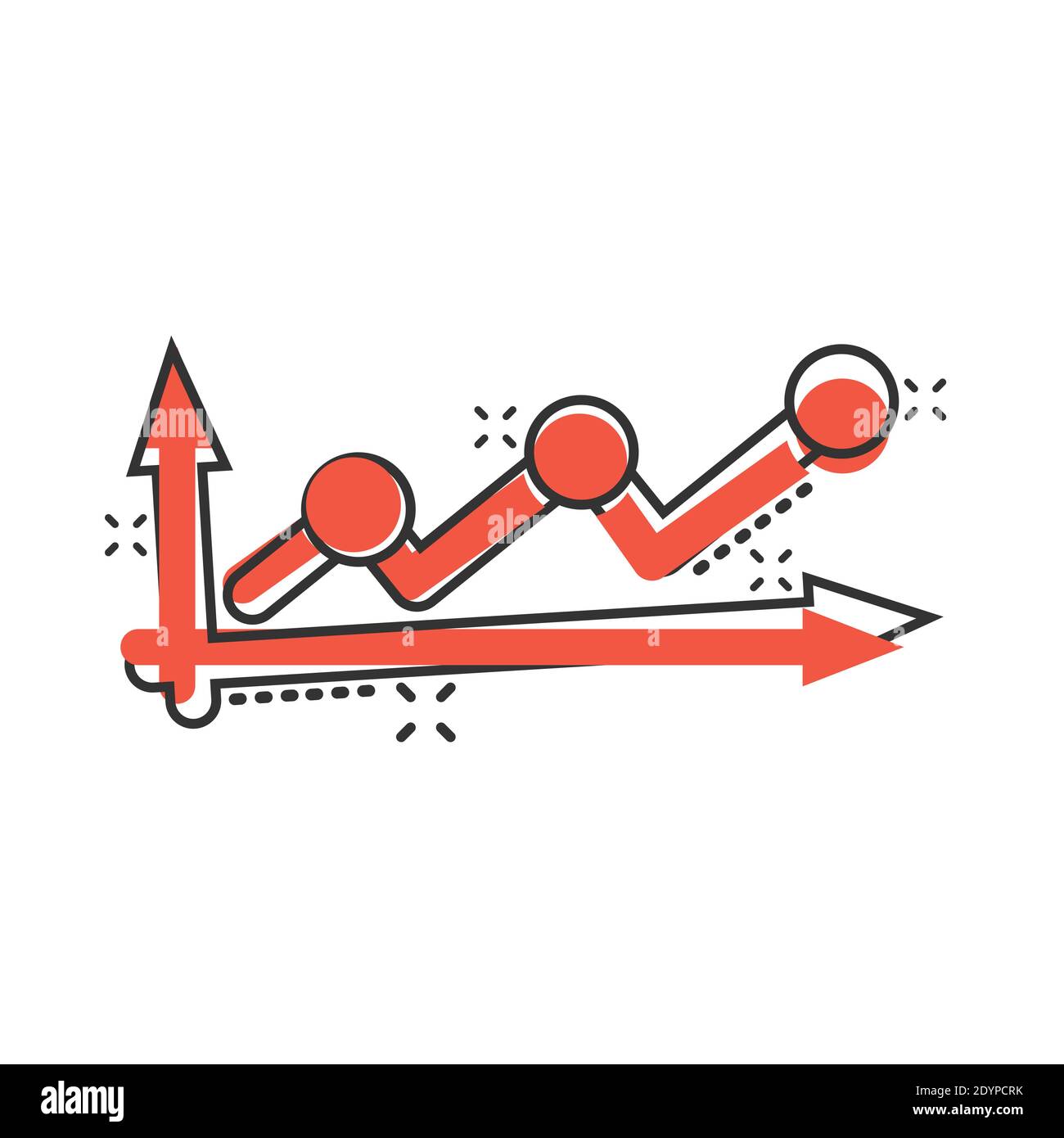 Economic growth cartoon illustration hi-res stock photography and ...