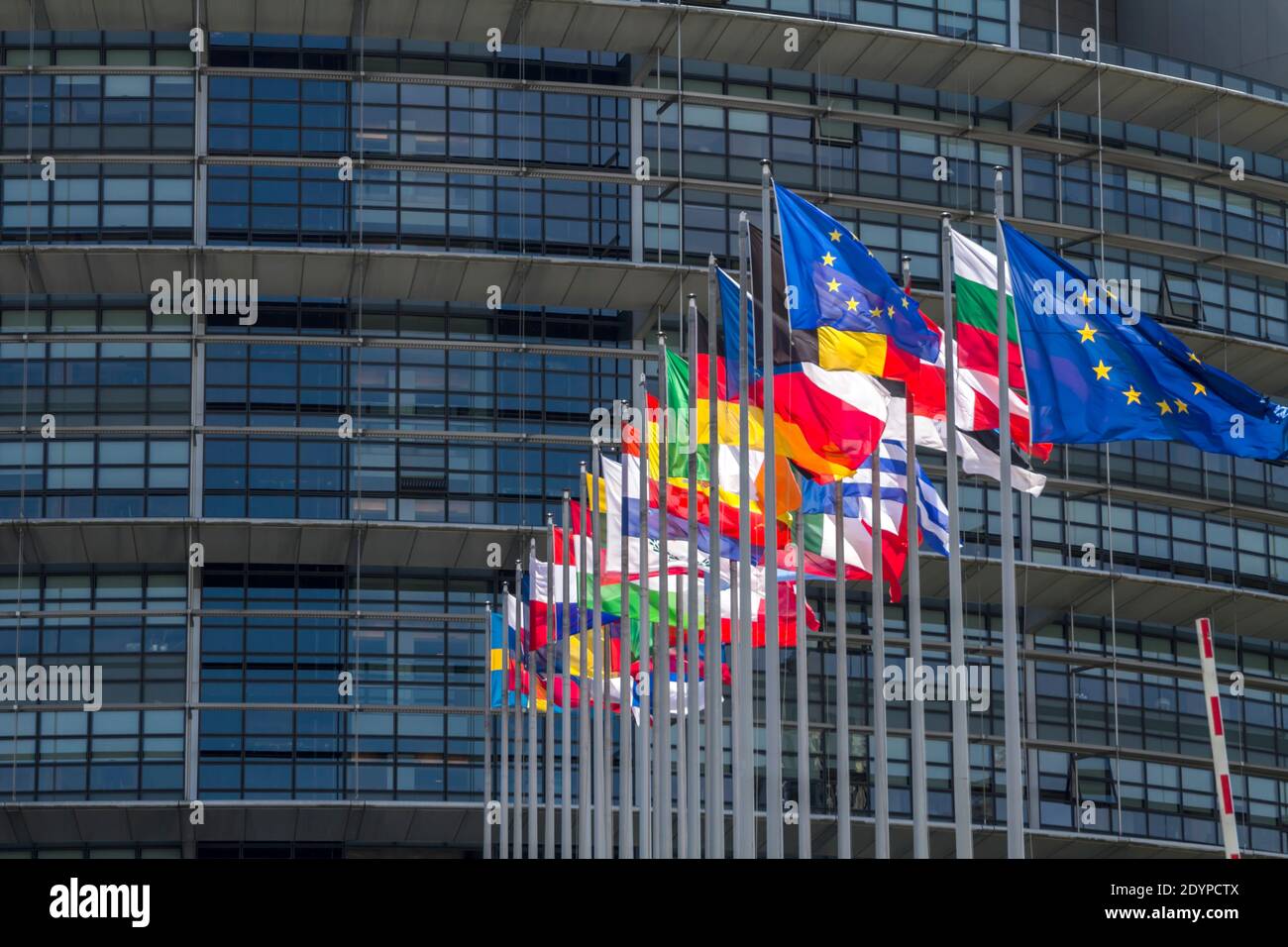 Group flags strasbourg hi-res stock photography and images - Alamy