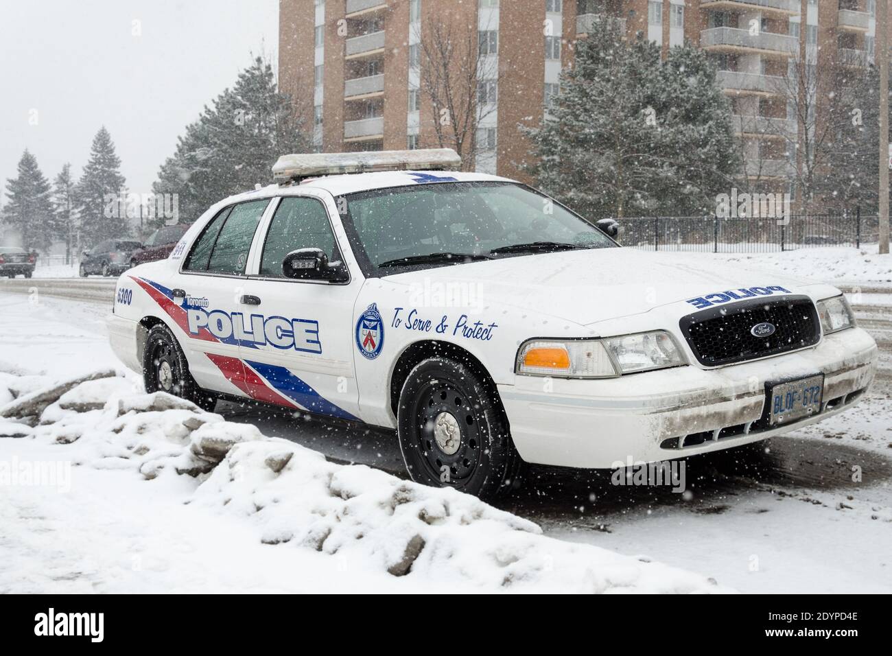 Toronto police car hi-res stock photography and images - Alamy