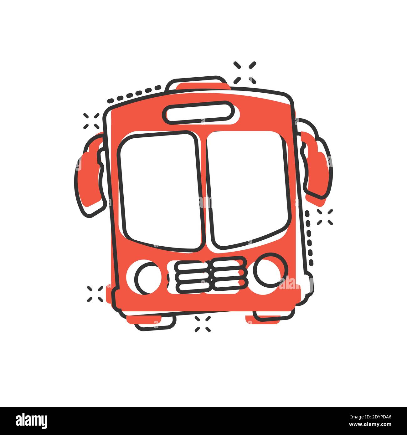 Bus arrival Stock Vector Images - Alamy