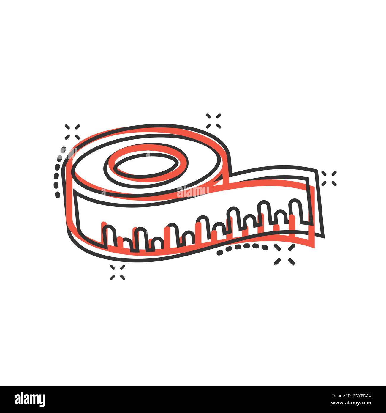 Tape measure cartoon hi-res stock photography and images - Alamy