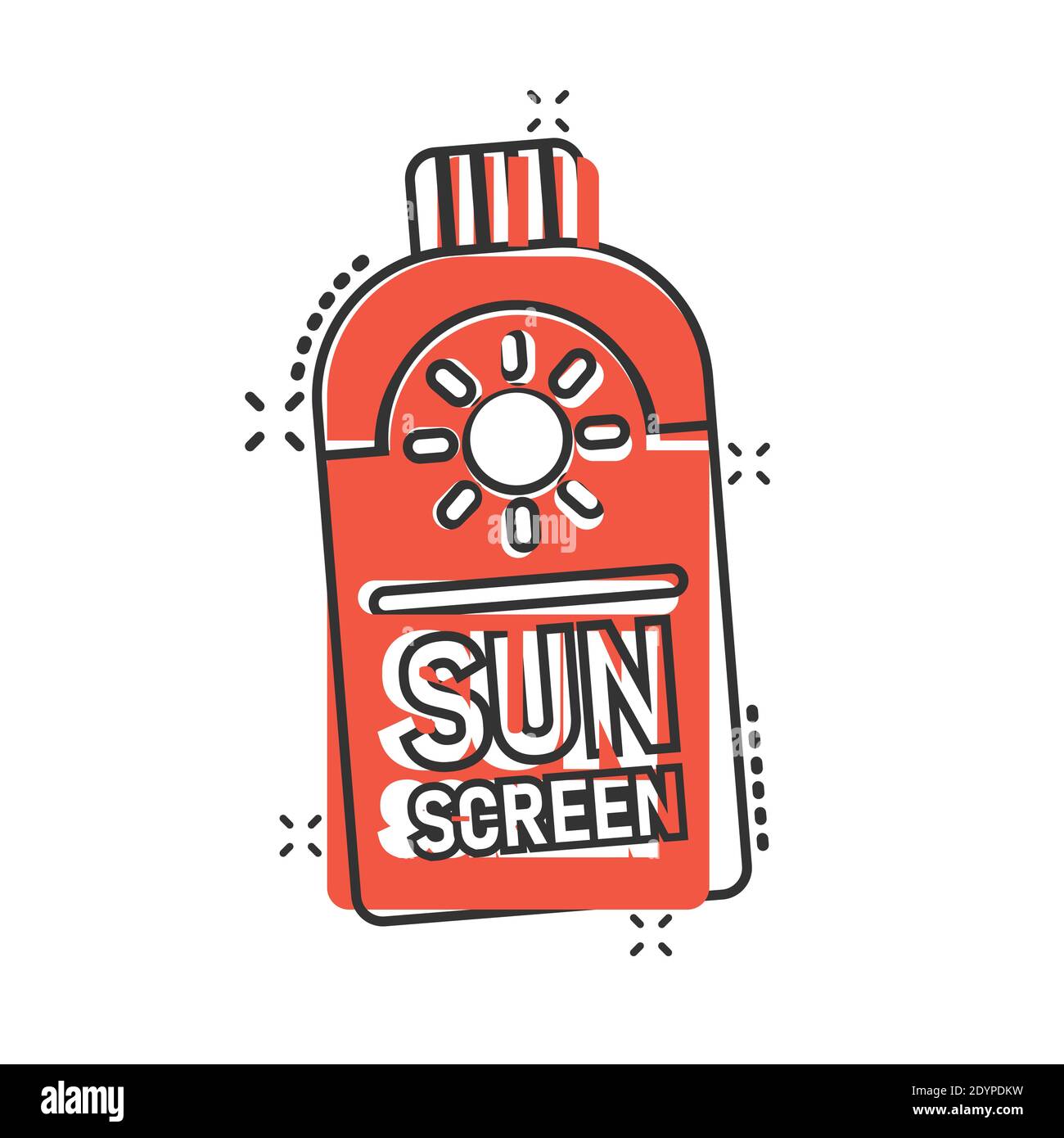 Cartoon lotion hi-res stock photography and images - Alamy