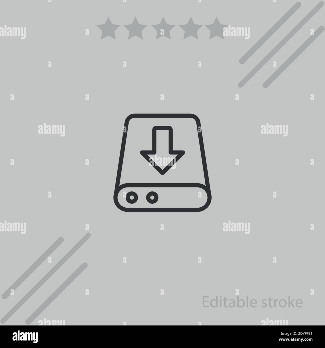 server storage vector icon modern simple vector illustration Stock ...