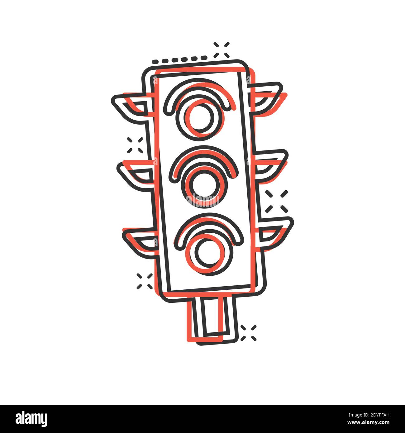 Crossroads line icon Cut Out Stock Images & Pictures - Alamy