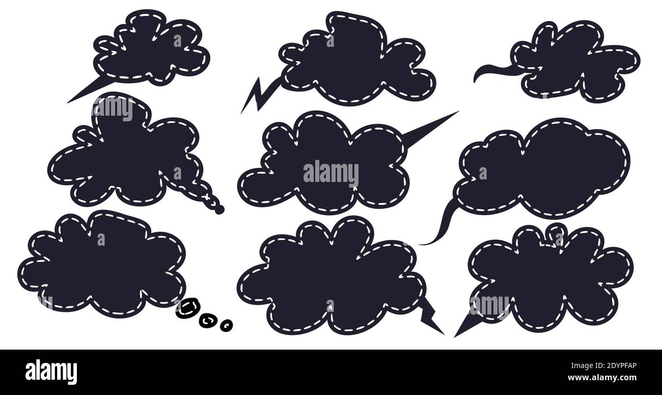 Speech bubble icons set. Communication, Chat, dialog, conversation icon ... Speech bubble icons set. Communication, Chat, dialog, conversation icon ...