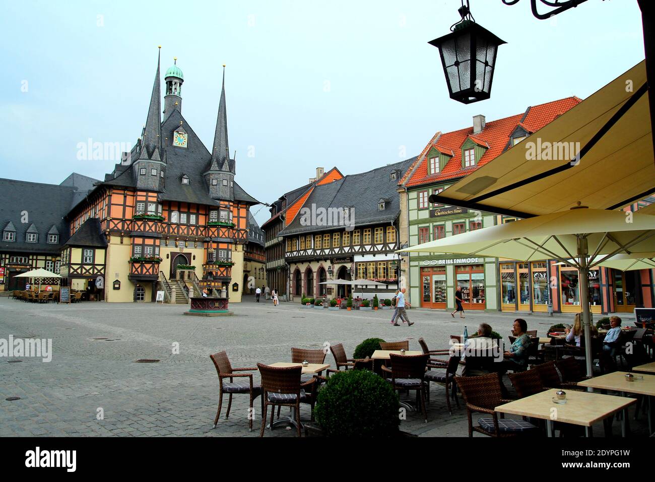 Wernigerode downtown hi-res stock photography and images - Alamy