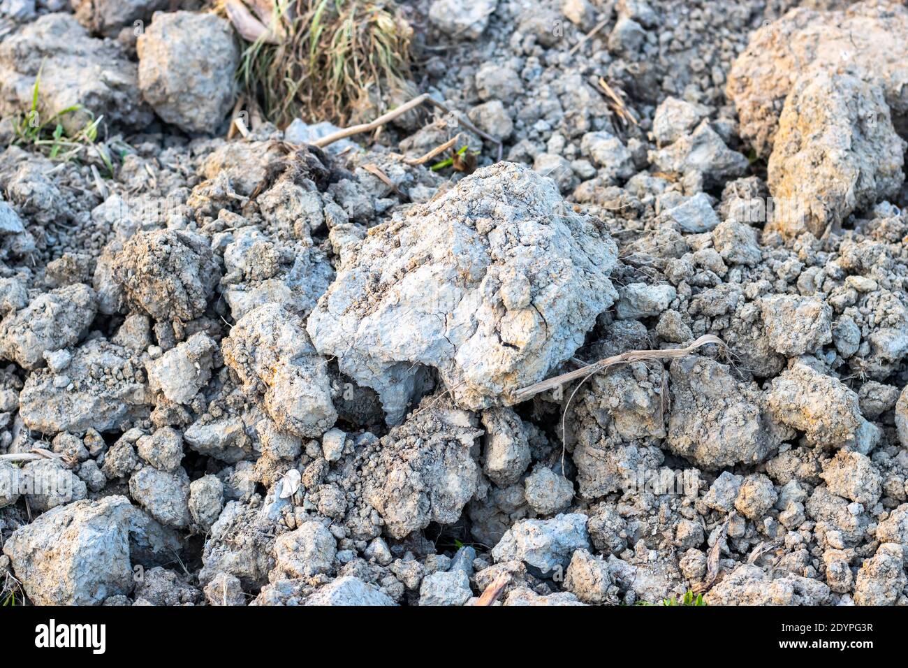Dug soil, Preparing soil for plant new crops Stock Photo - Alamy