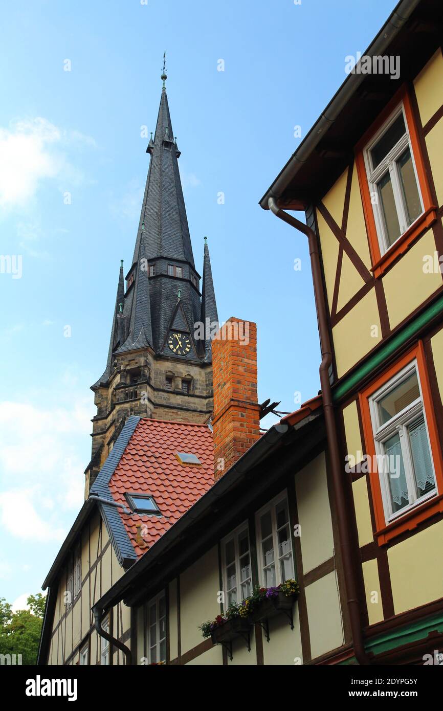 Liebrauenkirche wernigerode hi-res stock photography and images - Alamy