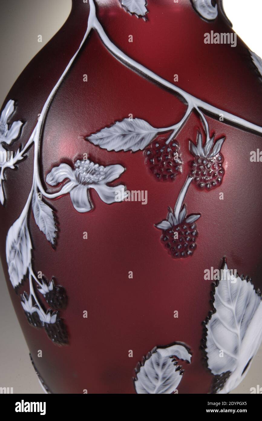 Helen Millard Cameo Glass Stock Photo - Alamy