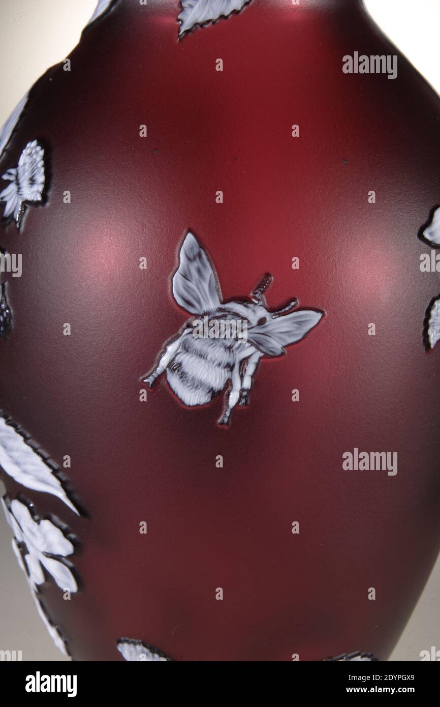 Helen Millard Cameo Glass Stock Photo - Alamy