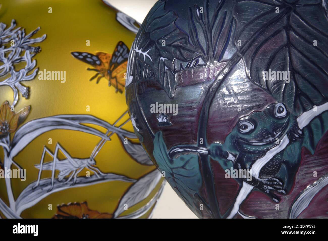 Helen Millard Cameo Glass Stock Photo - Alamy