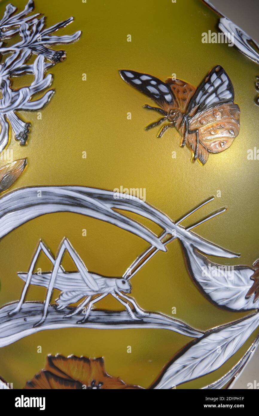 Helen Millard Cameo Glass Stock Photo - Alamy