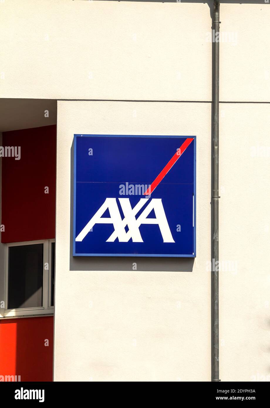 Axa bank hi-res stock photography and images - Alamy