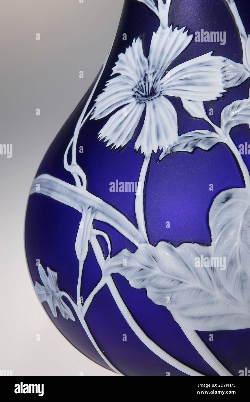 Helen Millard Cameo Glass Stock Photo - Alamy