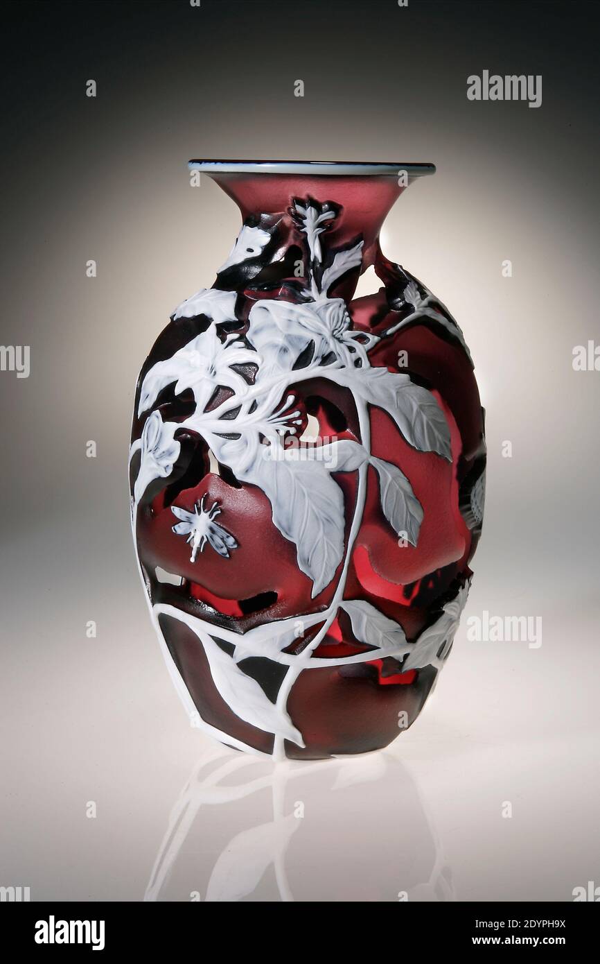 Helen Millard Cameo Glass Stock Photo - Alamy