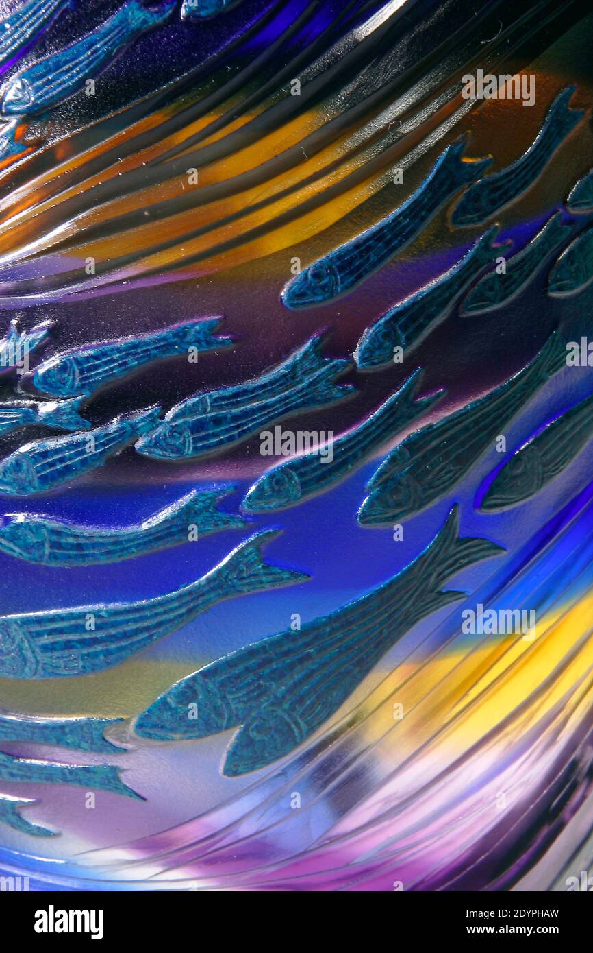 Helen Millard Cameo Glass Stock Photo - Alamy