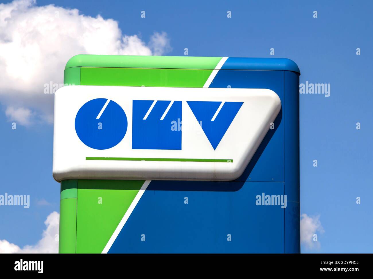 Nurnberg, Germany : OMV petrol filling station. OMV was founded in 1956 ...
