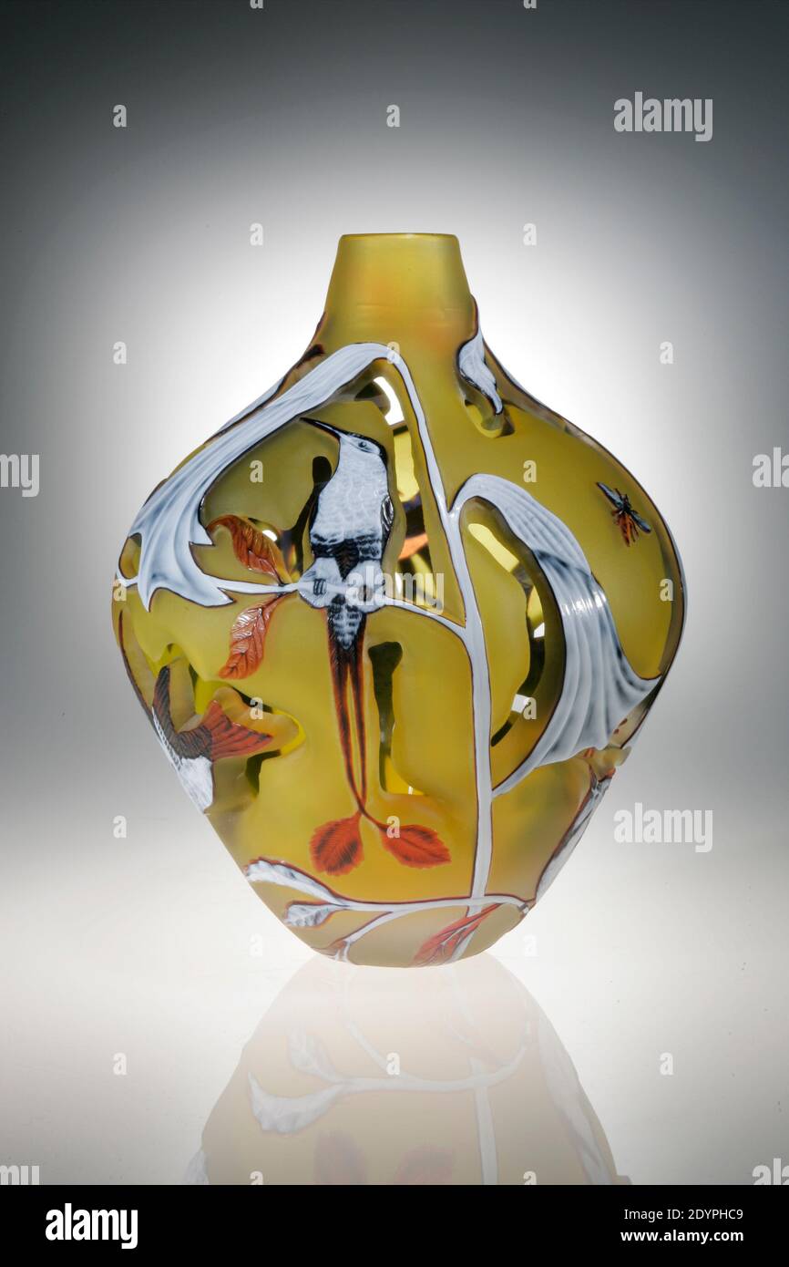 Helen Millard Cameo Glass Stock Photo - Alamy