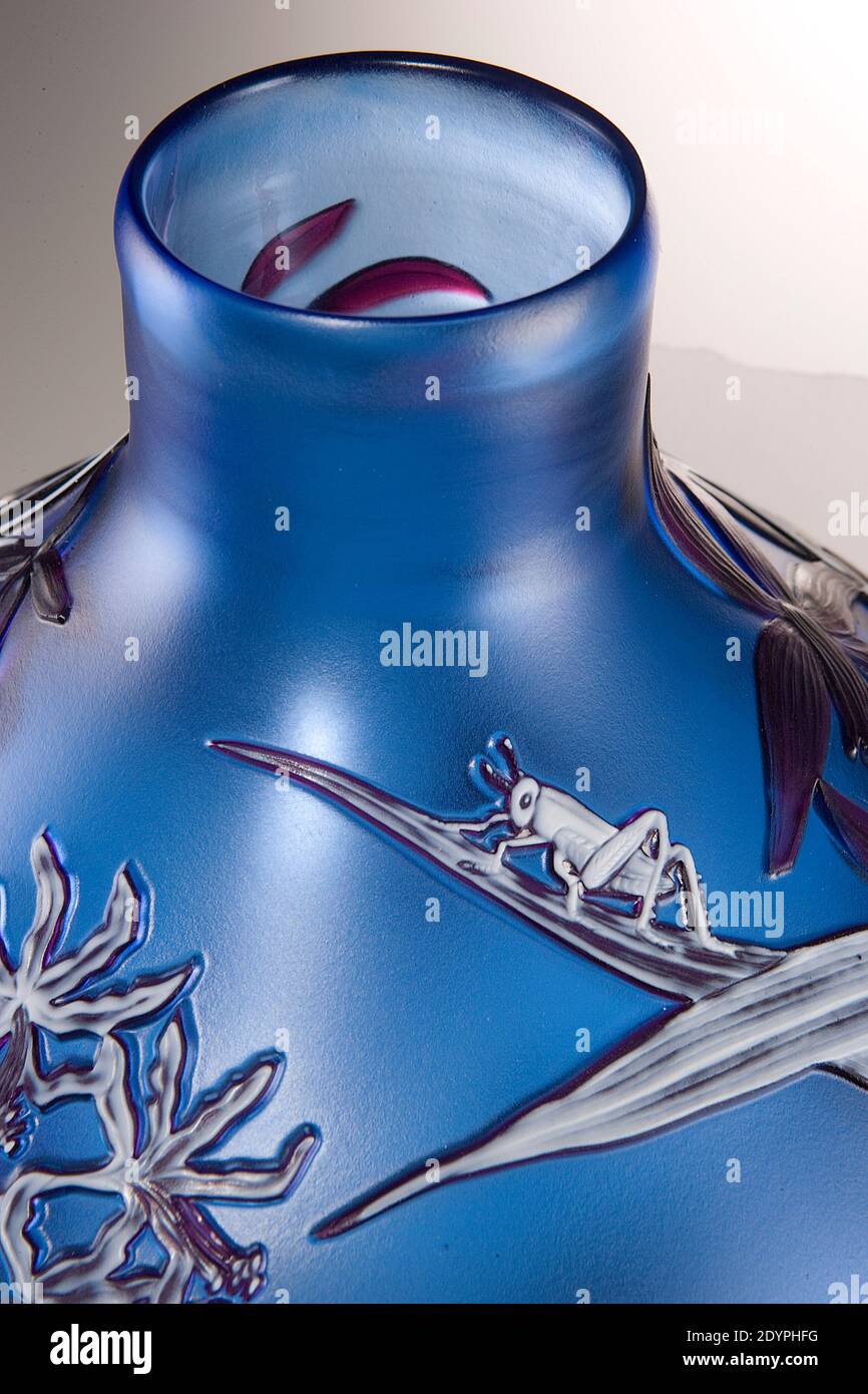 Helen Millard Cameo Glass Stock Photo - Alamy