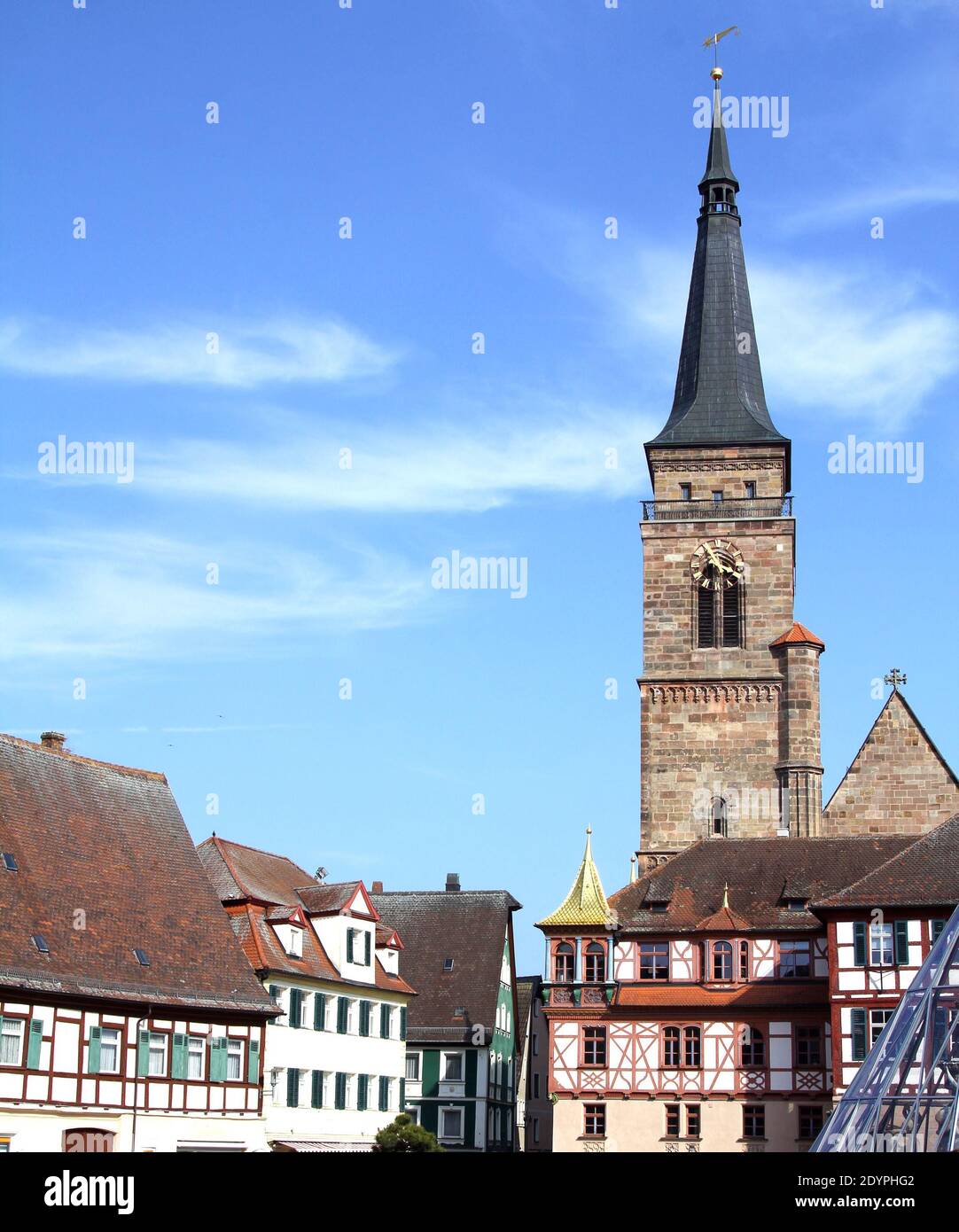 Schwabach, Germany: the medieval old town (Alt Stadt) view , German ...