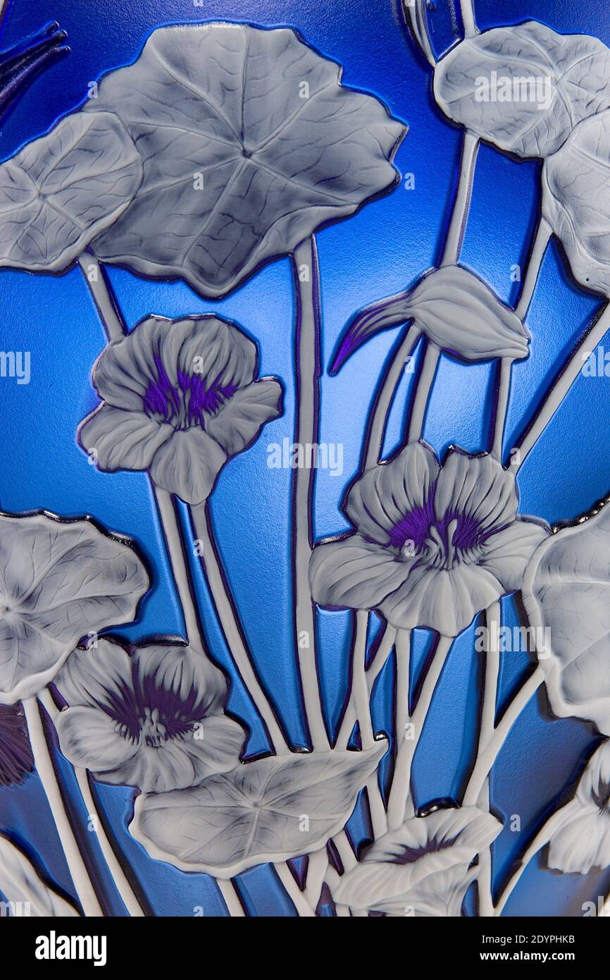 Helen Millard Cameo Glass Stock Photo - Alamy