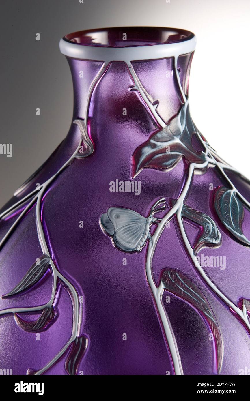 Helen Millard Cameo Glass Stock Photo - Alamy