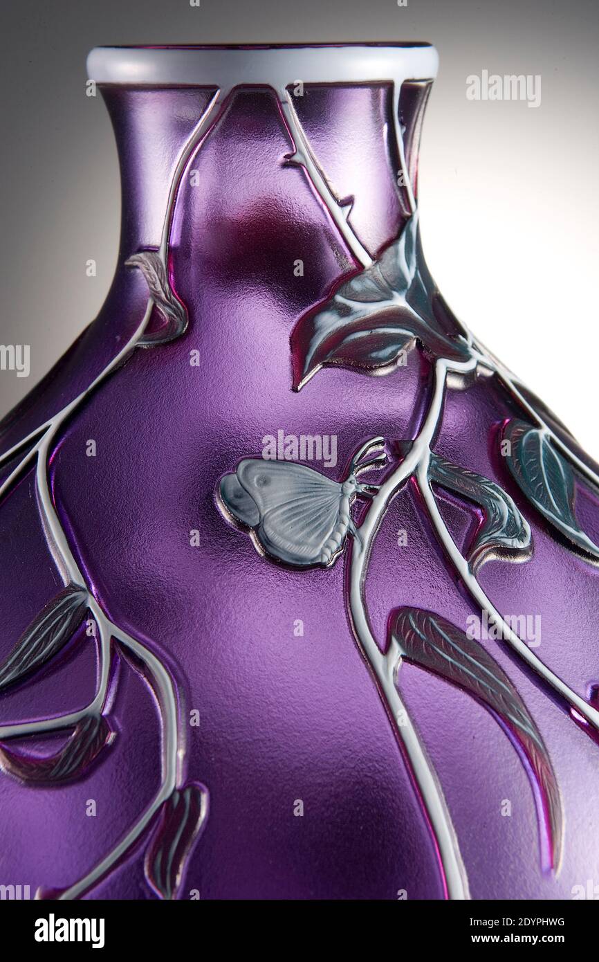 Helen Millard Cameo Glass Stock Photo - Alamy