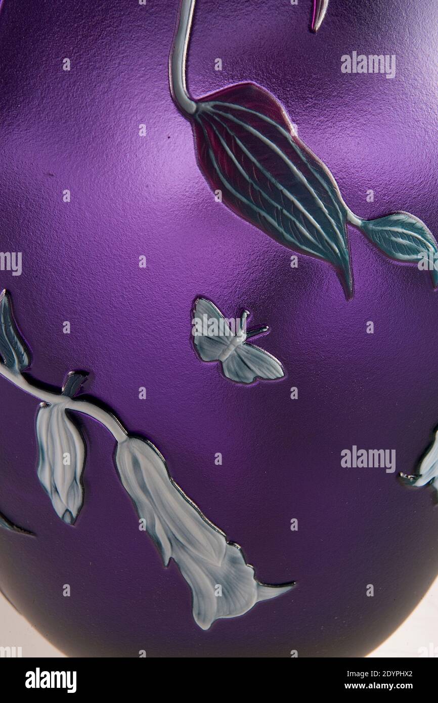 Helen Millard Cameo Glass Stock Photo - Alamy