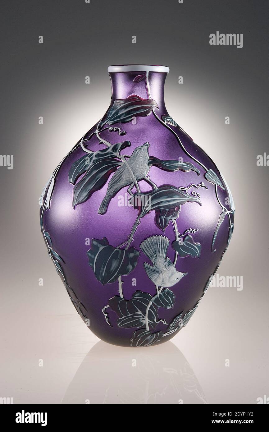 Helen Millard Cameo Glass Stock Photo - Alamy