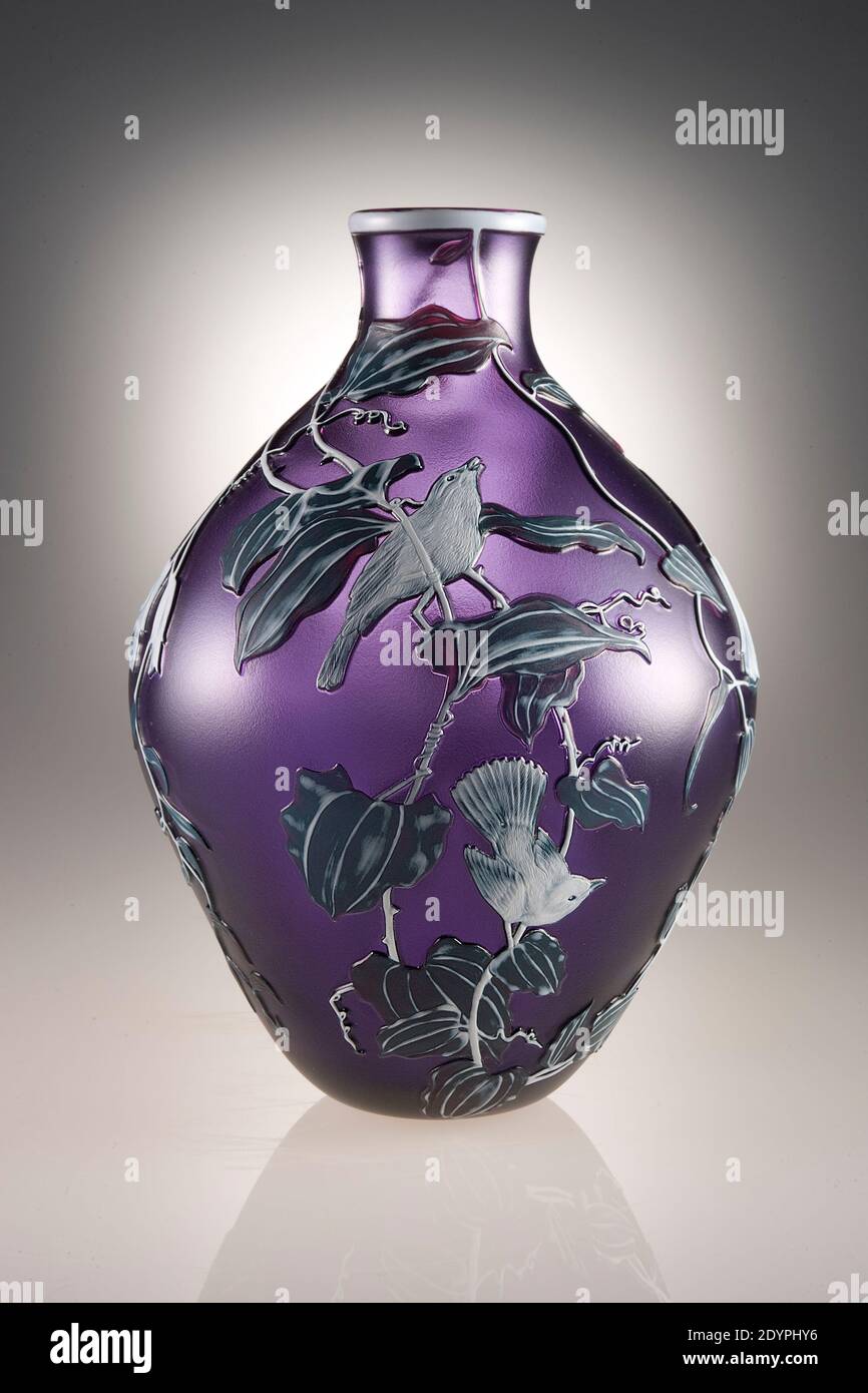 Helen Millard Cameo Glass Stock Photo - Alamy