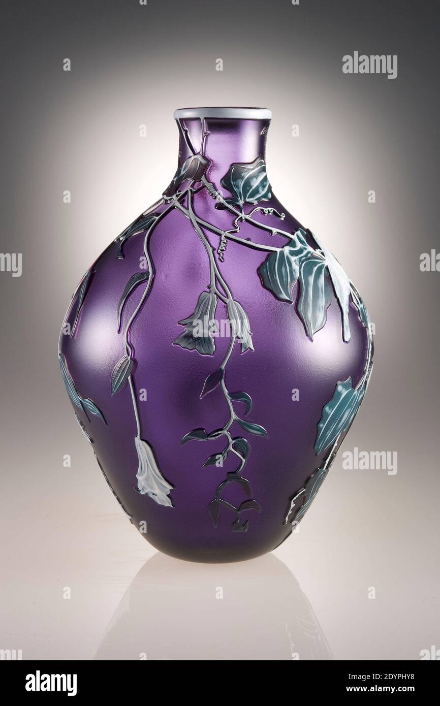 Helen Millard Cameo Glass Stock Photo - Alamy