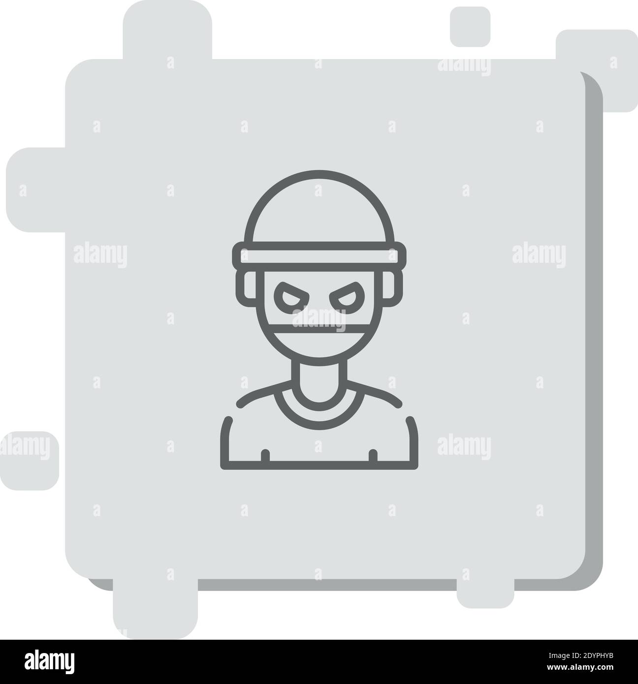 hacker vector icon modern simple vector illustration Stock Vector Image ...