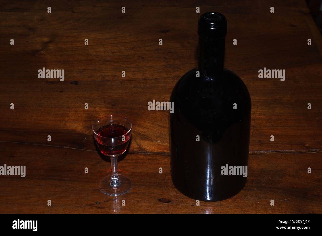 Myrtle liqueur typical of Sardinia Stock Photo - Alamy