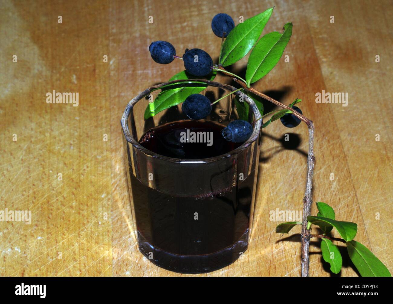 Myrtle liqueur typical of Sardinia Stock Photo - Alamy