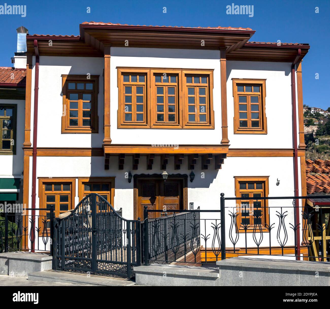 traditional Turkish houses in Ulus, Ankara, Turkey Stock Photo - Alamy