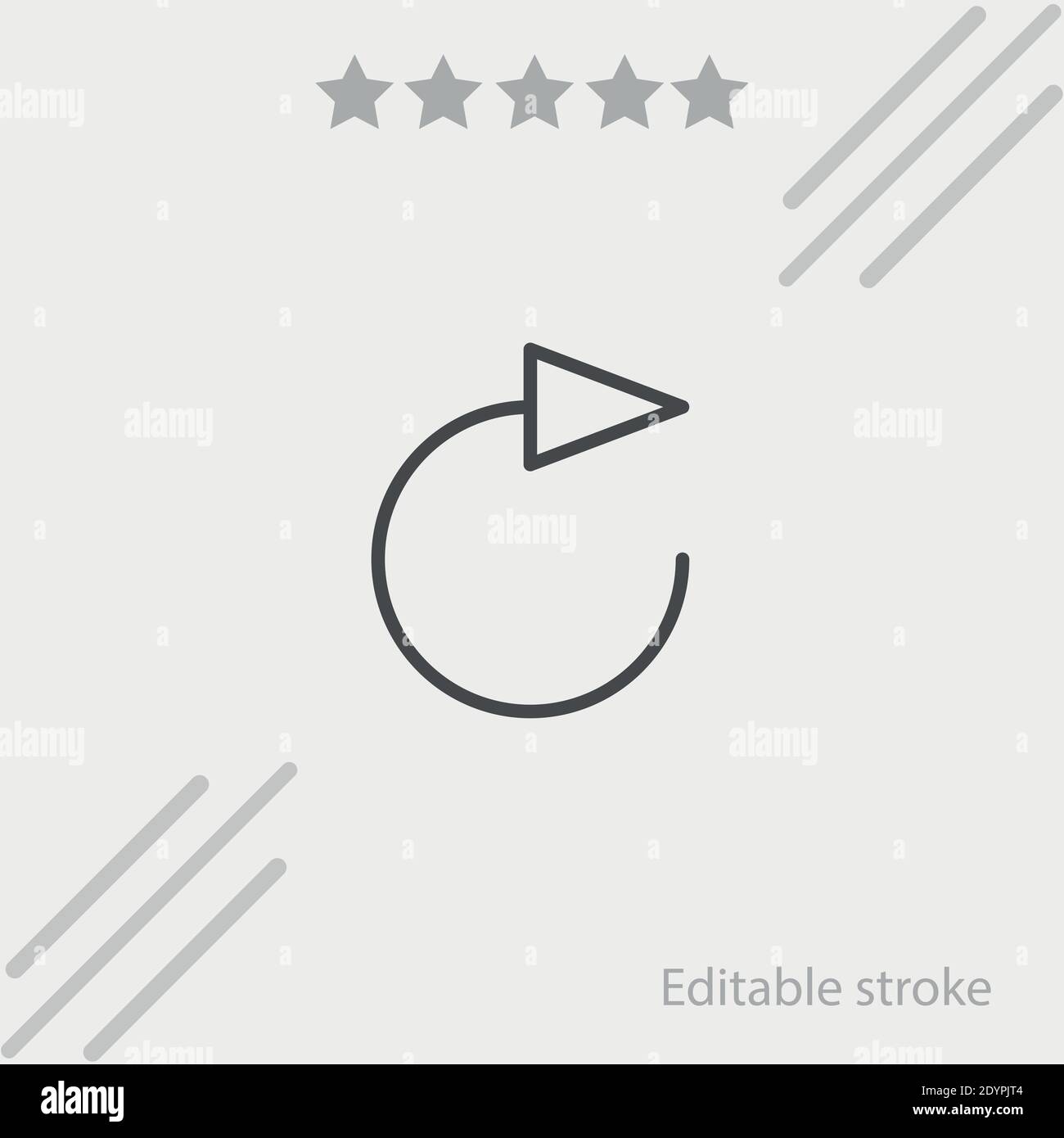 refresh symbol vector icon modern simple vector illustration Stock ...