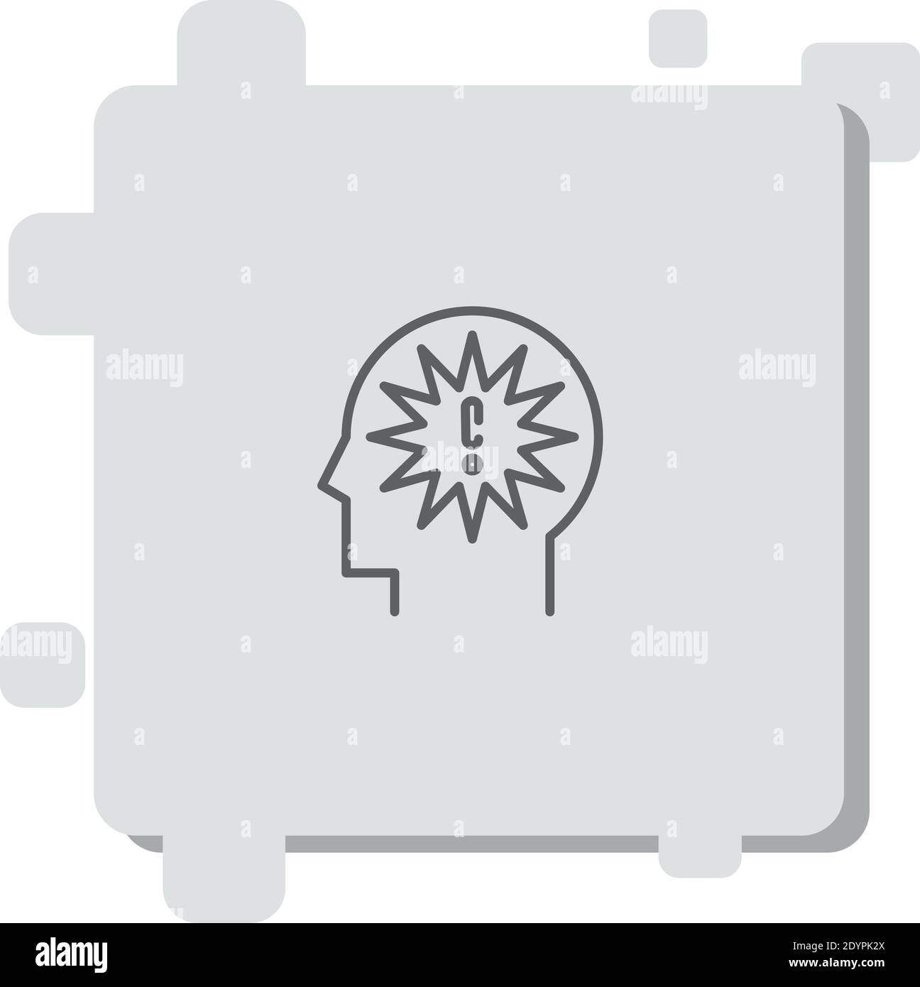 panic vector icon modern simple vector illustration Stock Vector Image ...