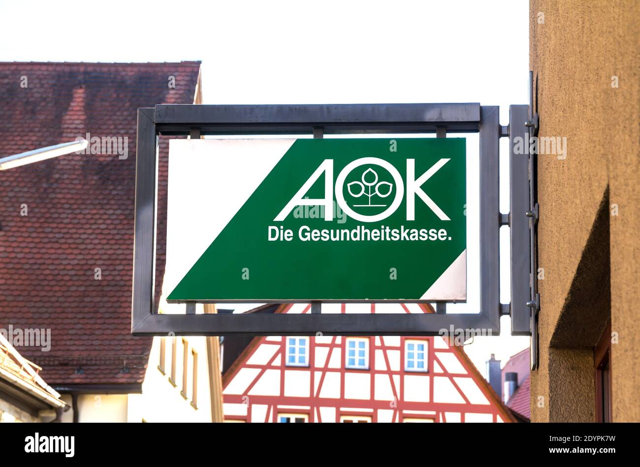 Aok logo hi-res stock photography and images - Alamy