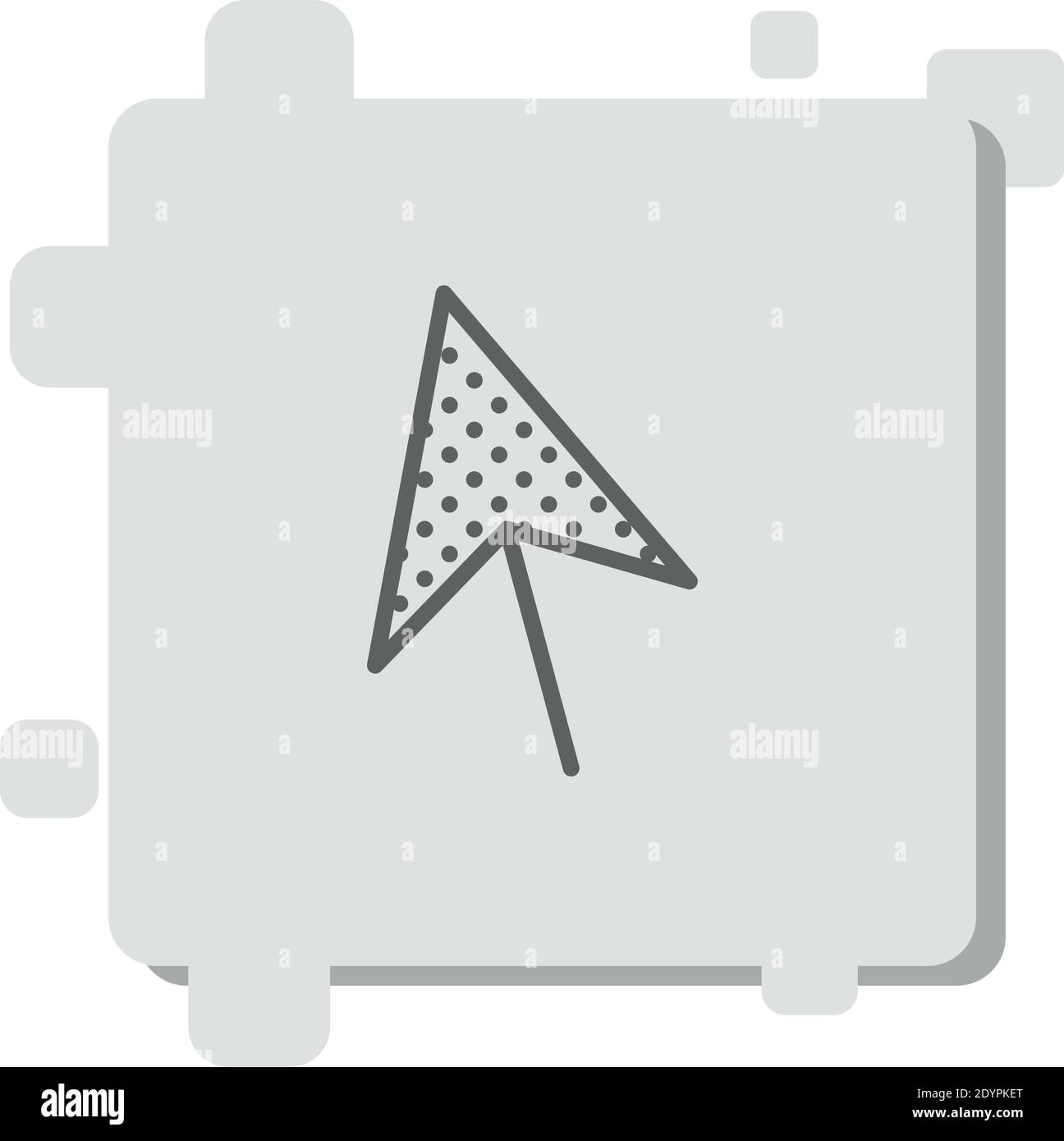 cursor vector icon modern simple vector illustration Stock Vector Image ...