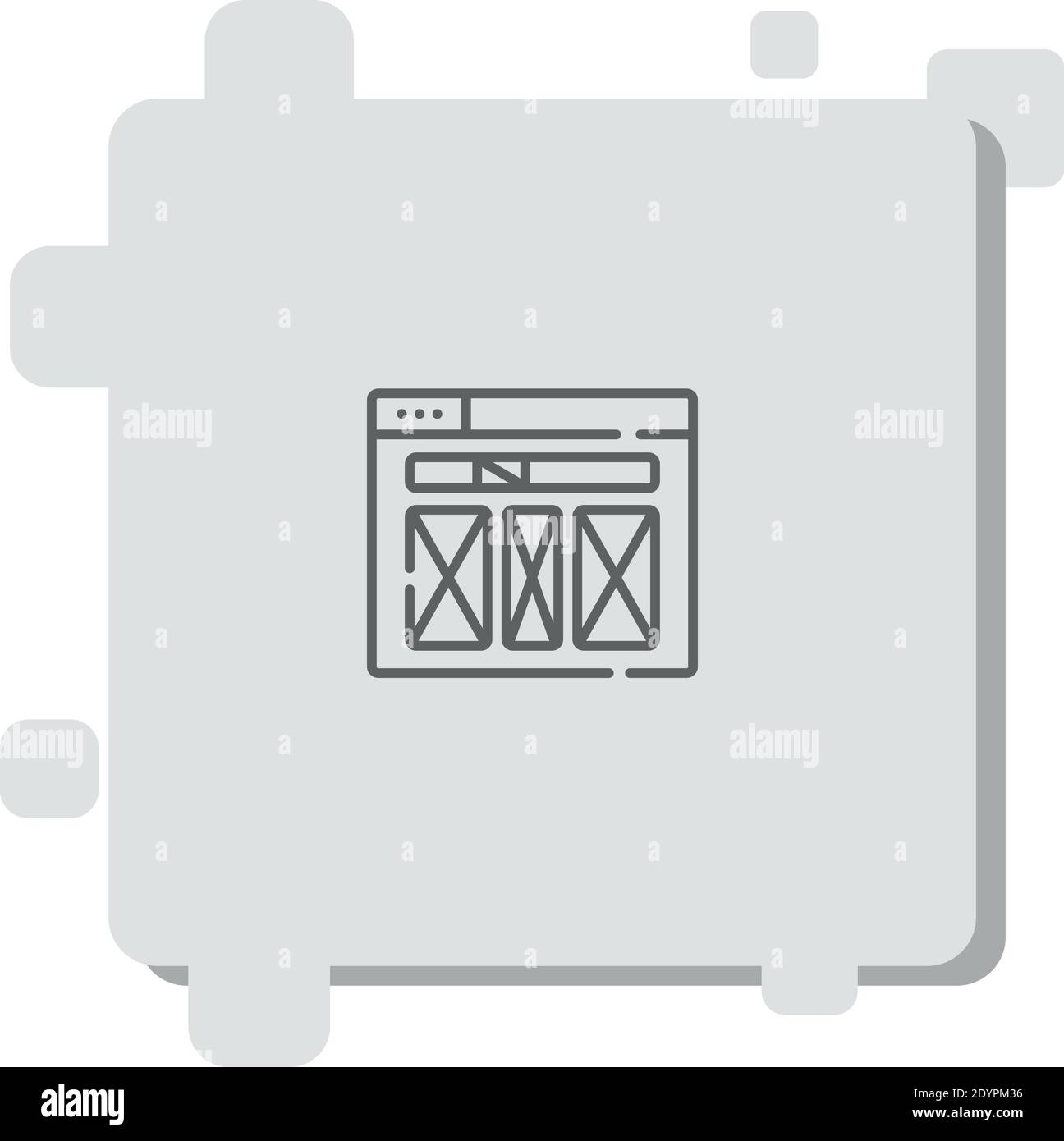 template vector icon modern simple vector illustration Stock Vector ...