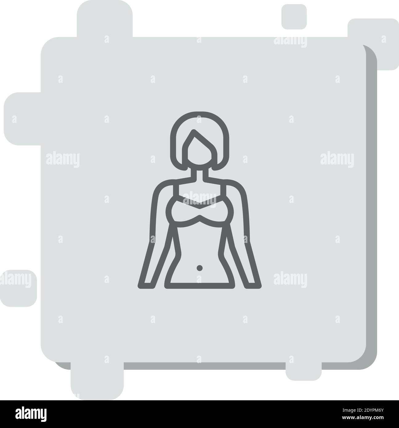 fit vector icon modern simple vector illustration Stock Vector Image ...