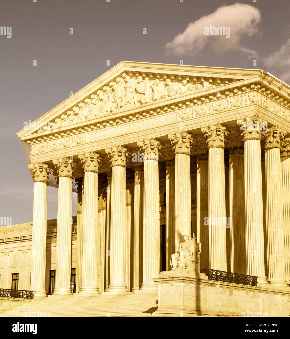 Supreme Court building in Washington, DC Stock Photo - Alamy